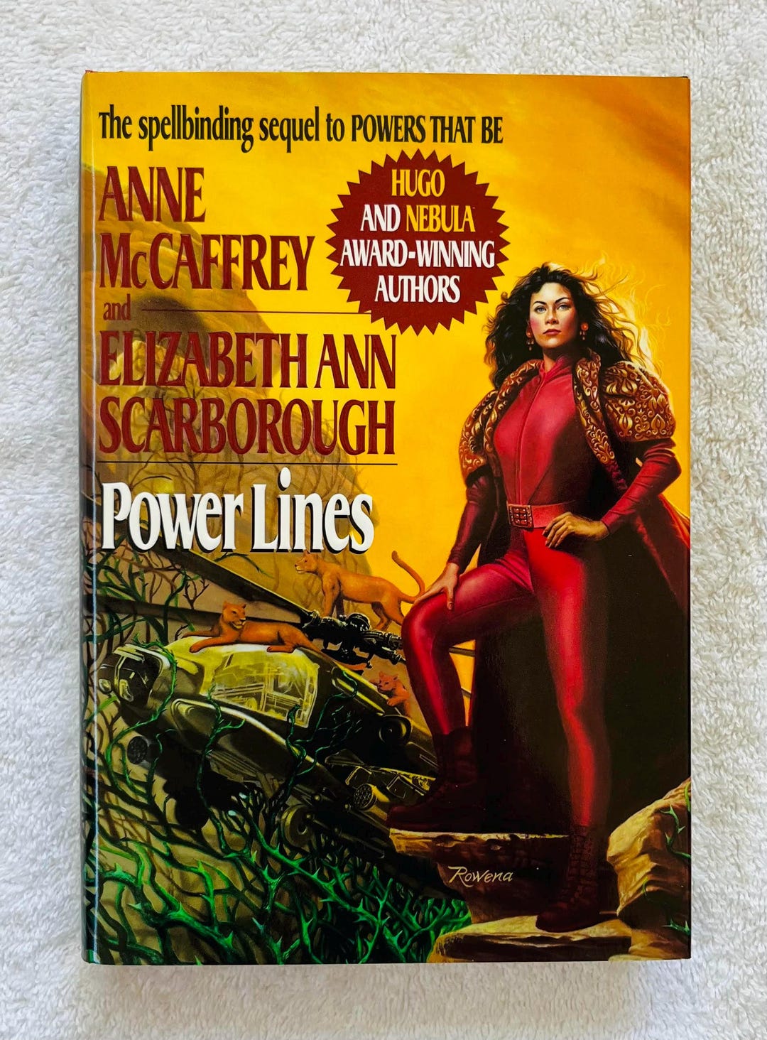 ANNE MCCAFFREY & Elizabeth Ann Scarborough - Power Lines - 1994 First ...