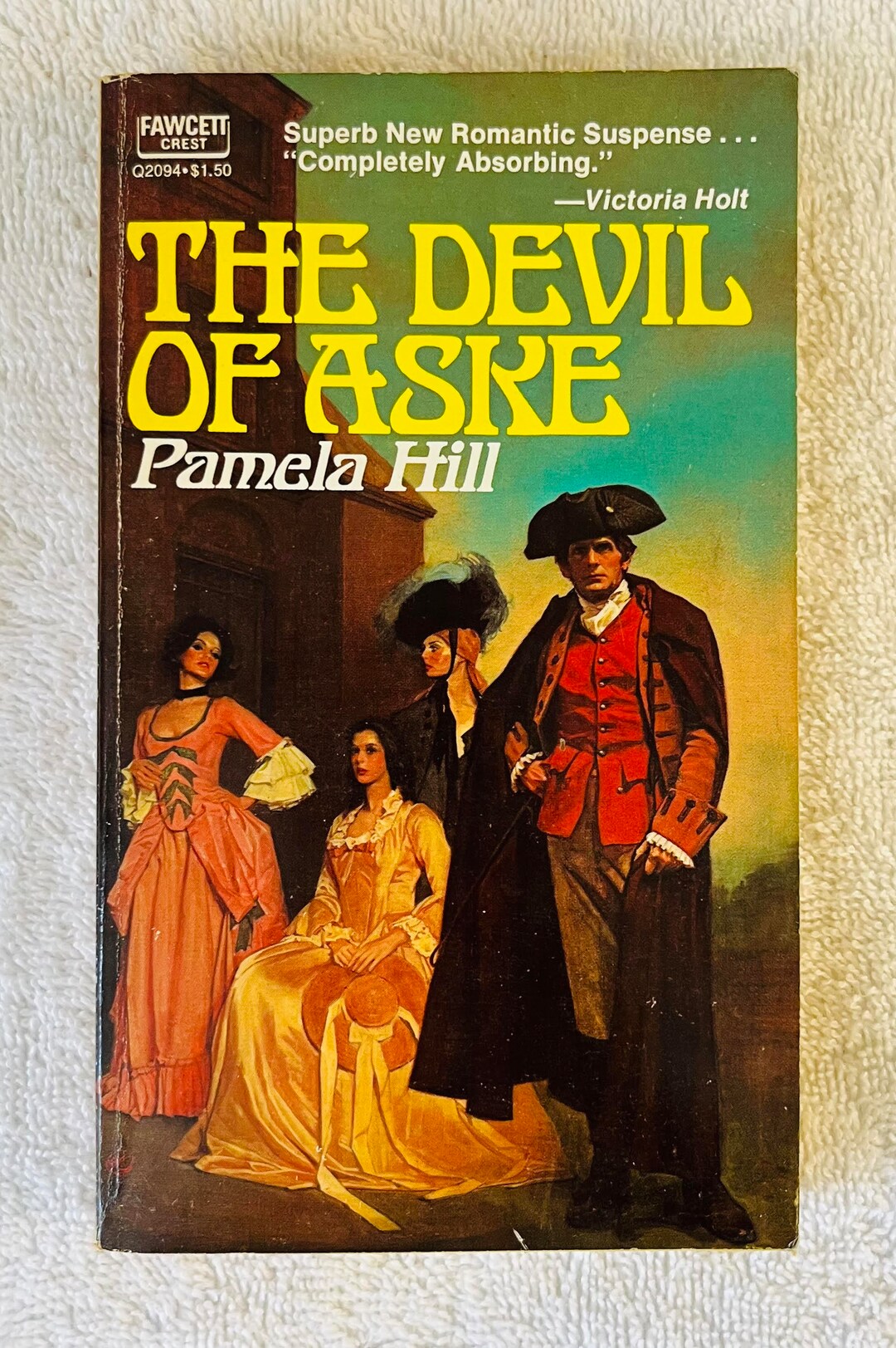 PAMELA HILL - the Devil of Aske - 1974 Fawcett Paperback Gothic / Historical Romance - Etsy