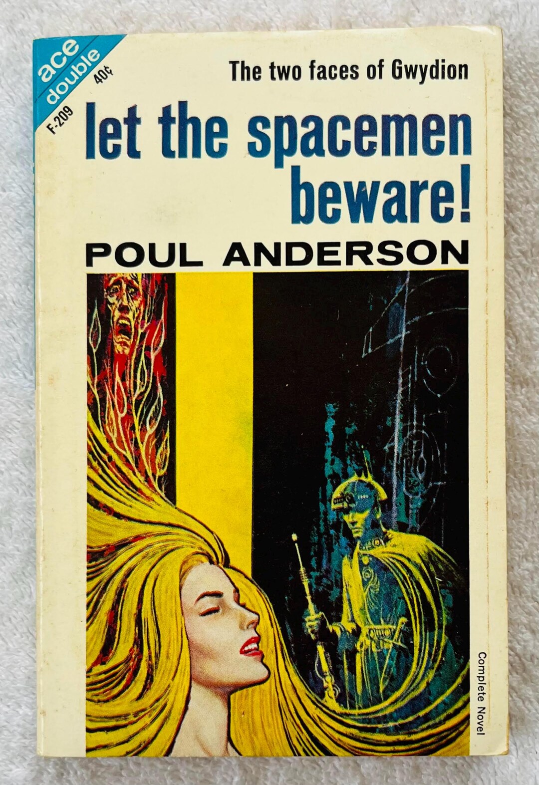 1963 Ace Science Fiction Double - Poul Anderson. Let the Spacemen ...