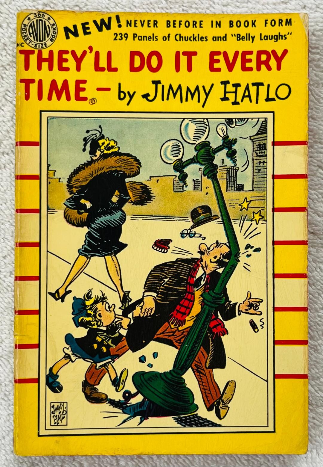 JIMMY HATLO - They'll Do It Every Time - 1951 Avon Paperback Cartoons ...