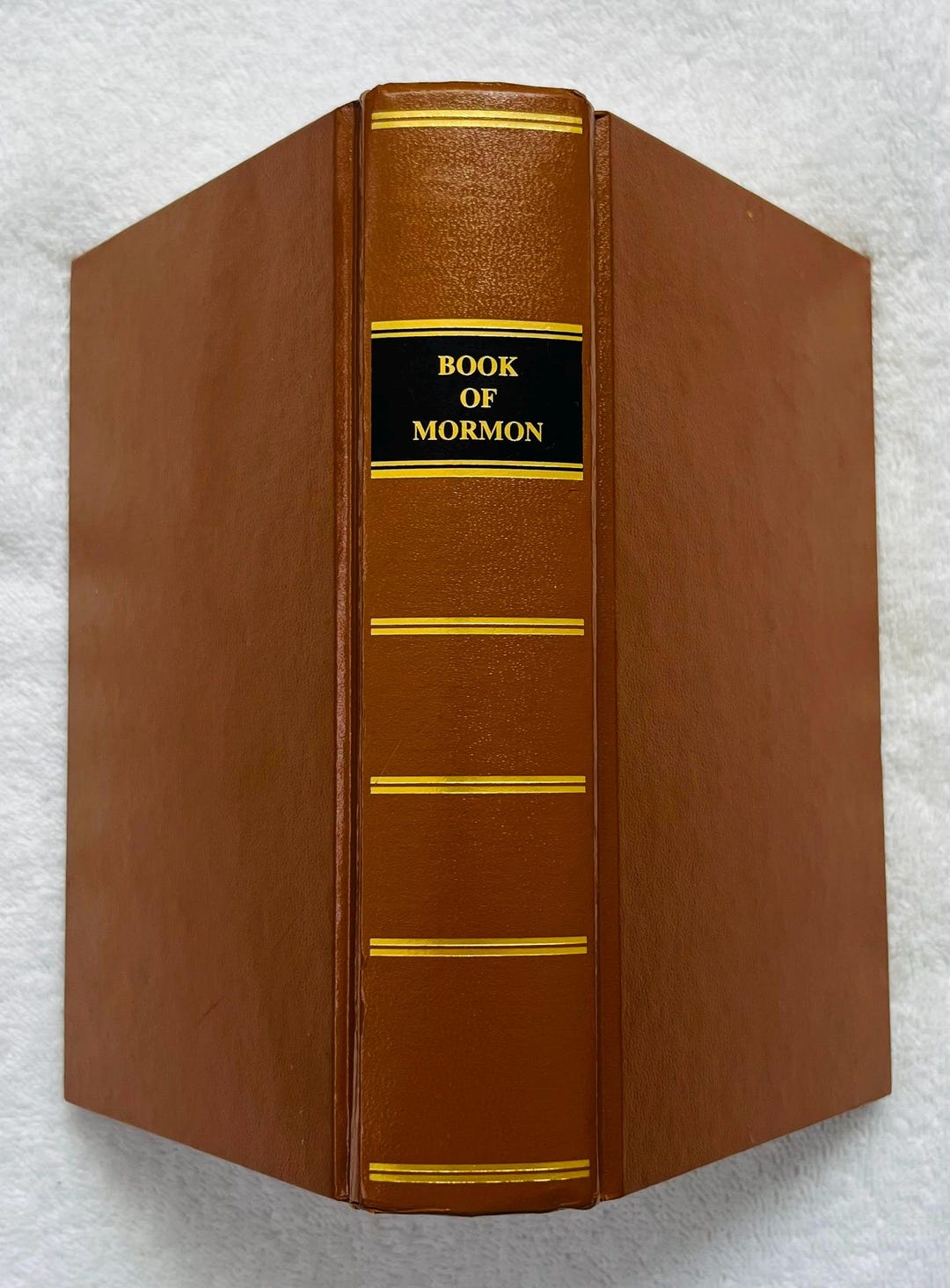 Facsimile Edition of 1830 BOOK of MORMON - Leather Binding - Herald ...