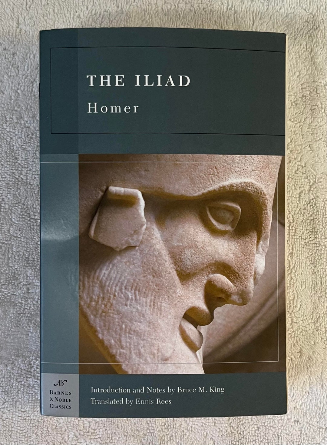 HOMER - the Iliad - Barnes & Noble Classics Soft Cover - Rees ...