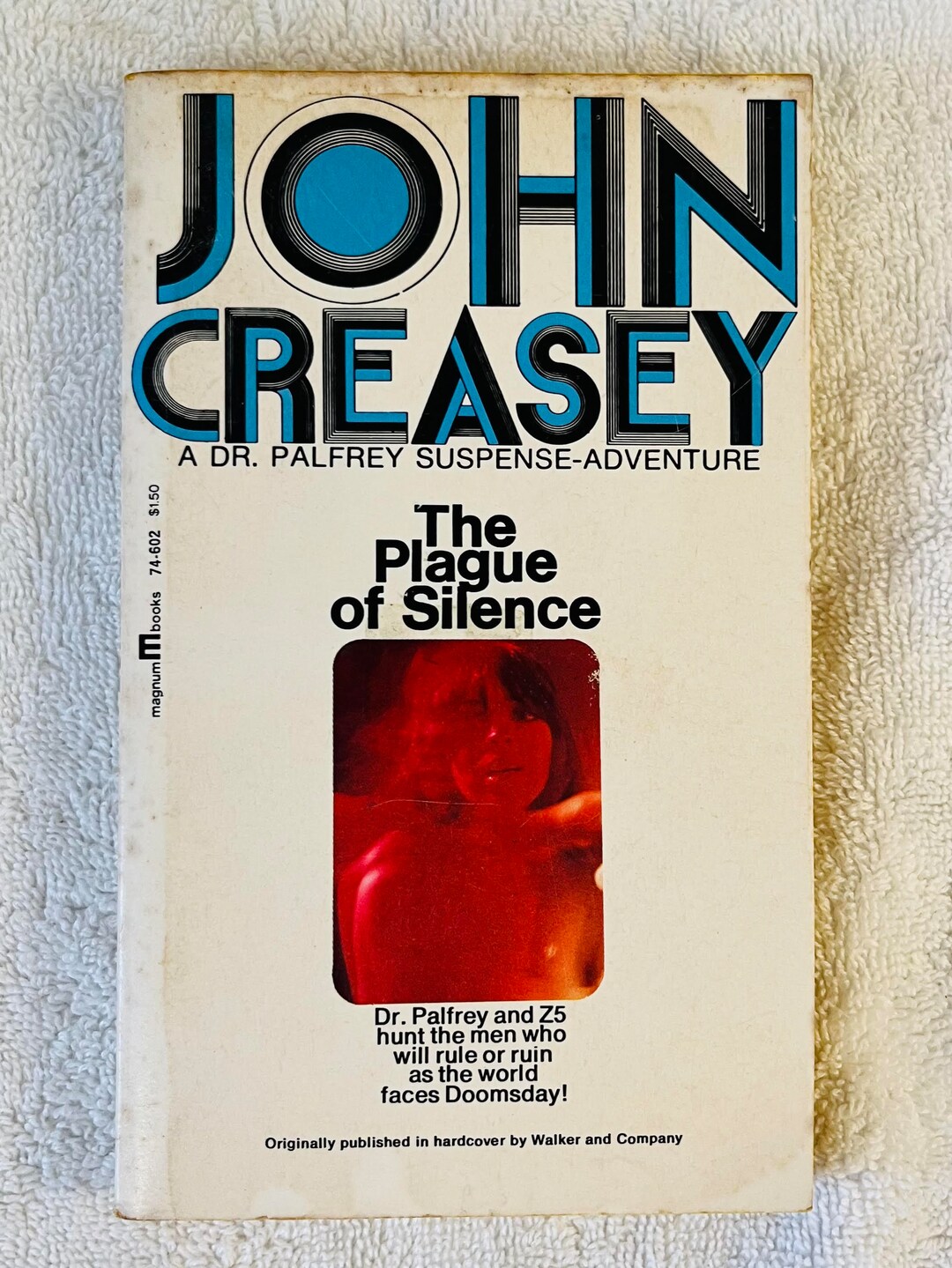 JOHN CREASEY - the Plague of Silence - 1968 Prestige Books Paperback ...
