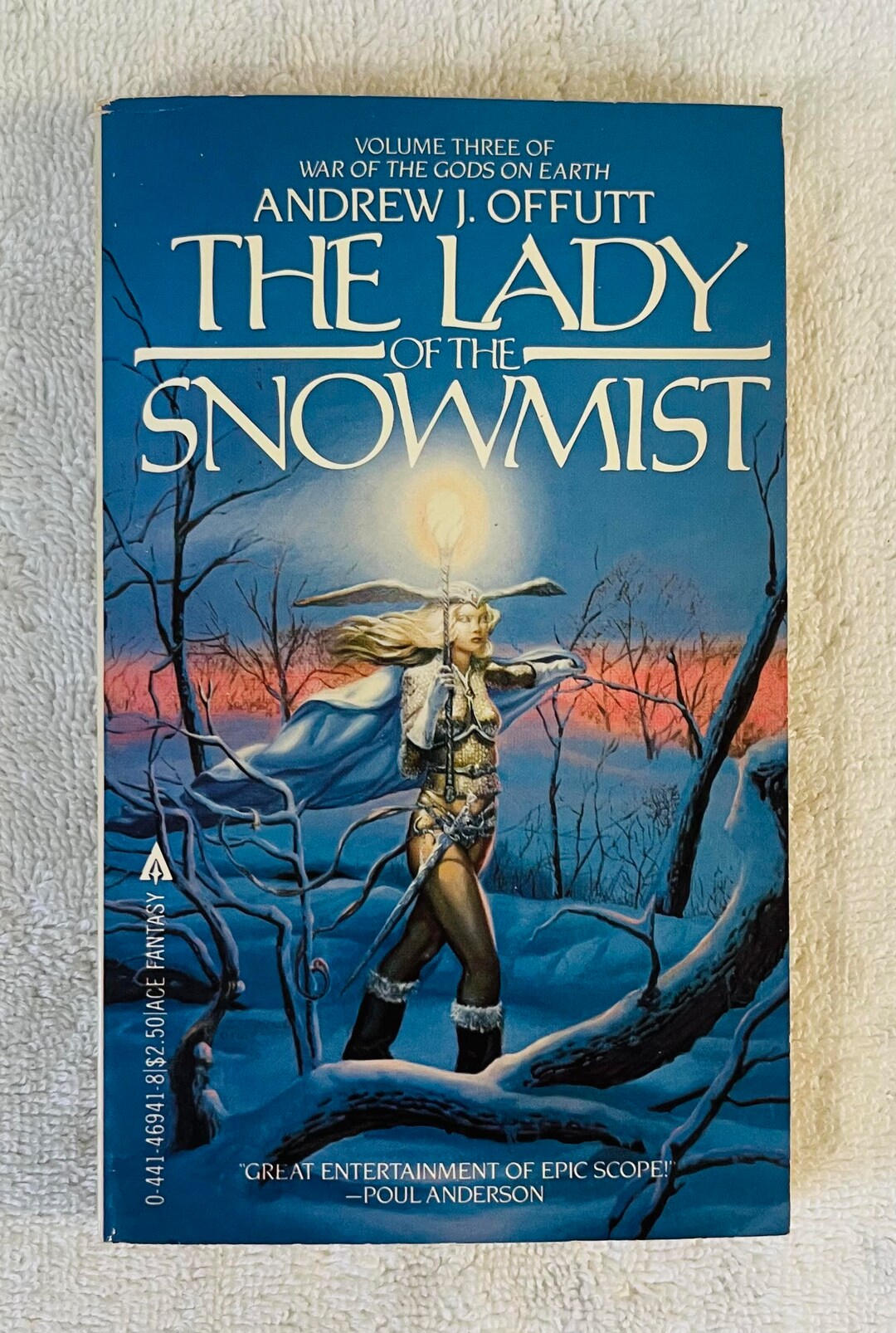 ANDREW J. OFFUTT - the Lady of the Snowmist - 1984 Ace Paperback ...