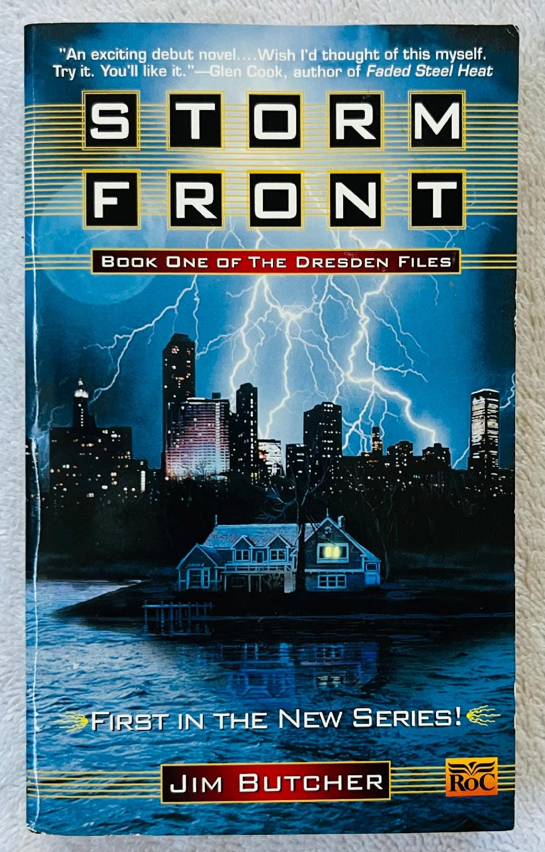 JIM BUTCHER - Storm Front - First Book of Dresden Files - Paperback - Etsy