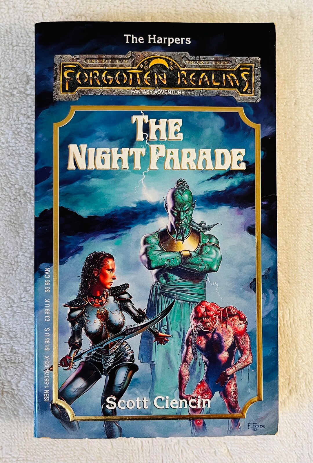 FORGOTTEN REALMS: the Harpers the Night Parade by Scott Ciencin 1992 ...
