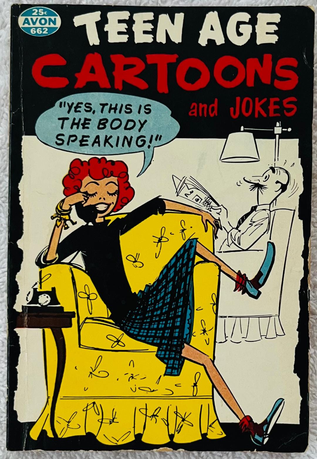 1955 CARTOON HUMOR - Teen-age Cartoons & Jokes - Harold Meyers - Avon ...