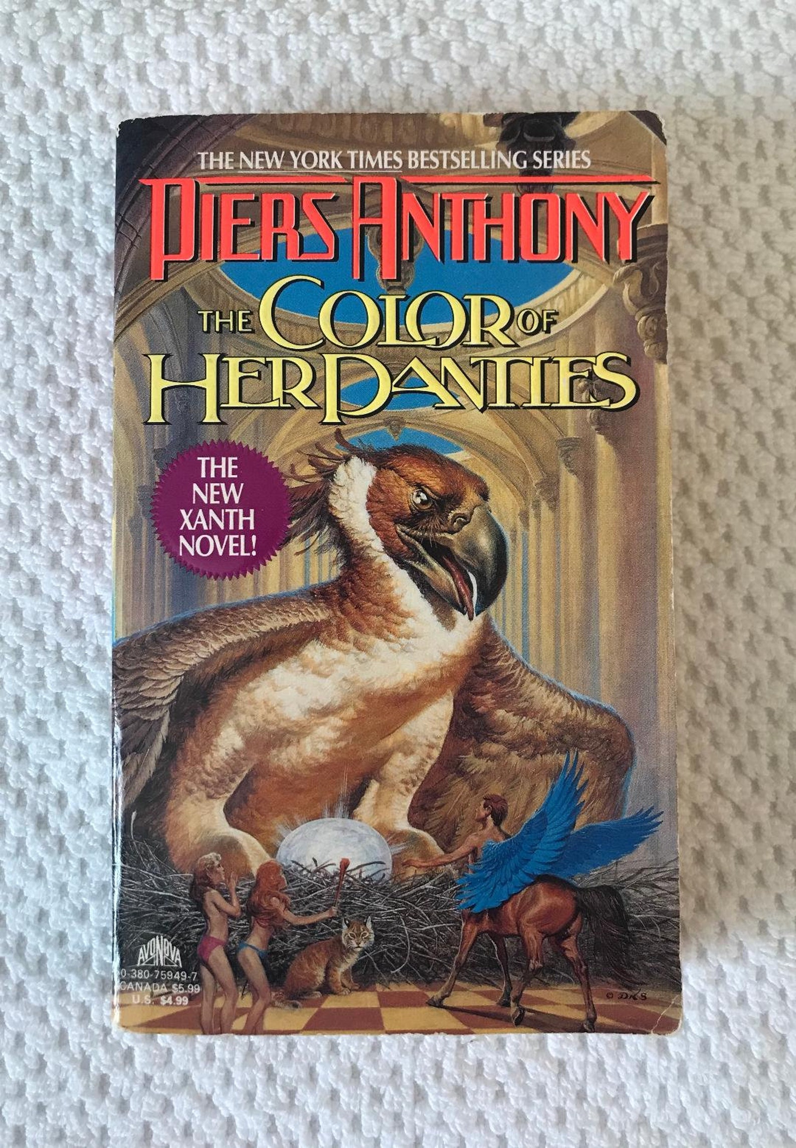 PIERS ANTHONY the Color of Her Panties 1992 Paperback | Etsy