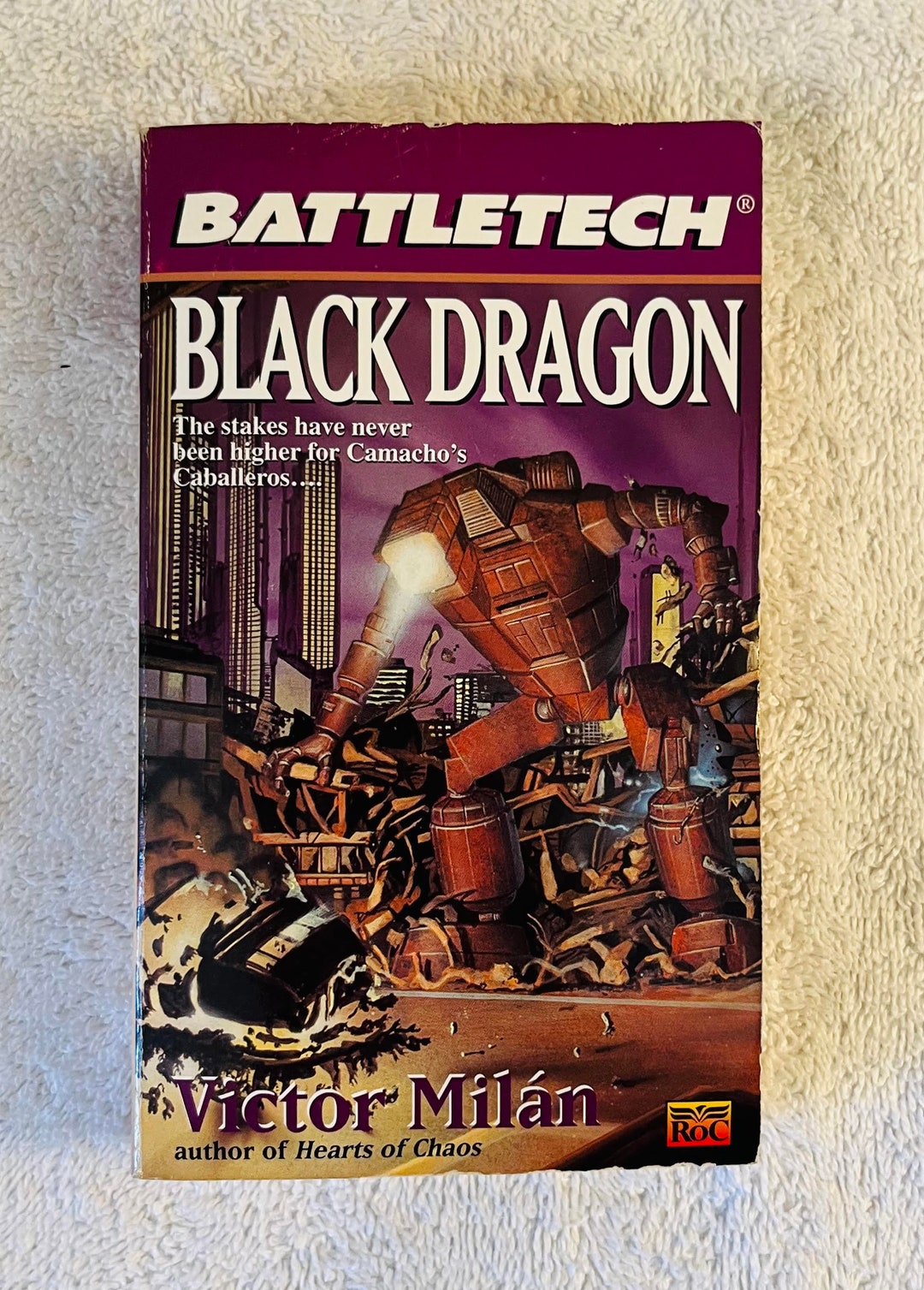 VICTOR MILAN Battletech: Black Dragon 1996 First Printing Paperback - Etsy