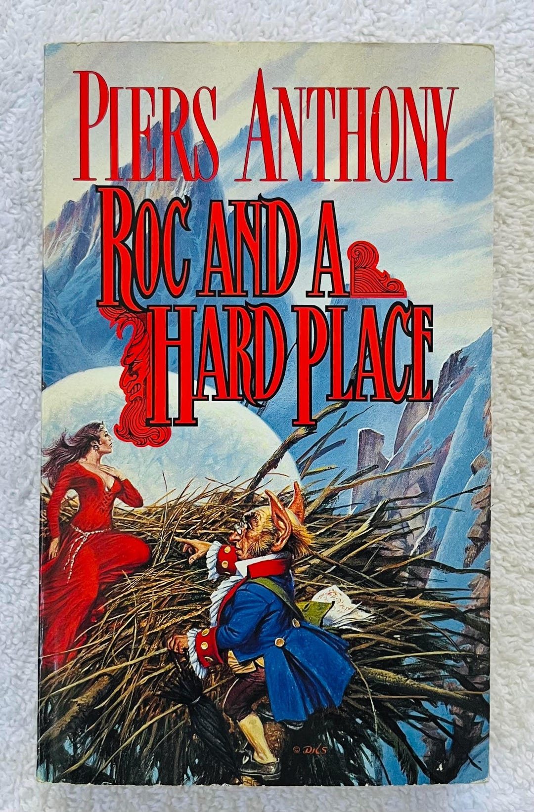 PIERS ANTHONY - Roc and a Hard Place - 1996 Xanth Paperback Fantasy - Etsy