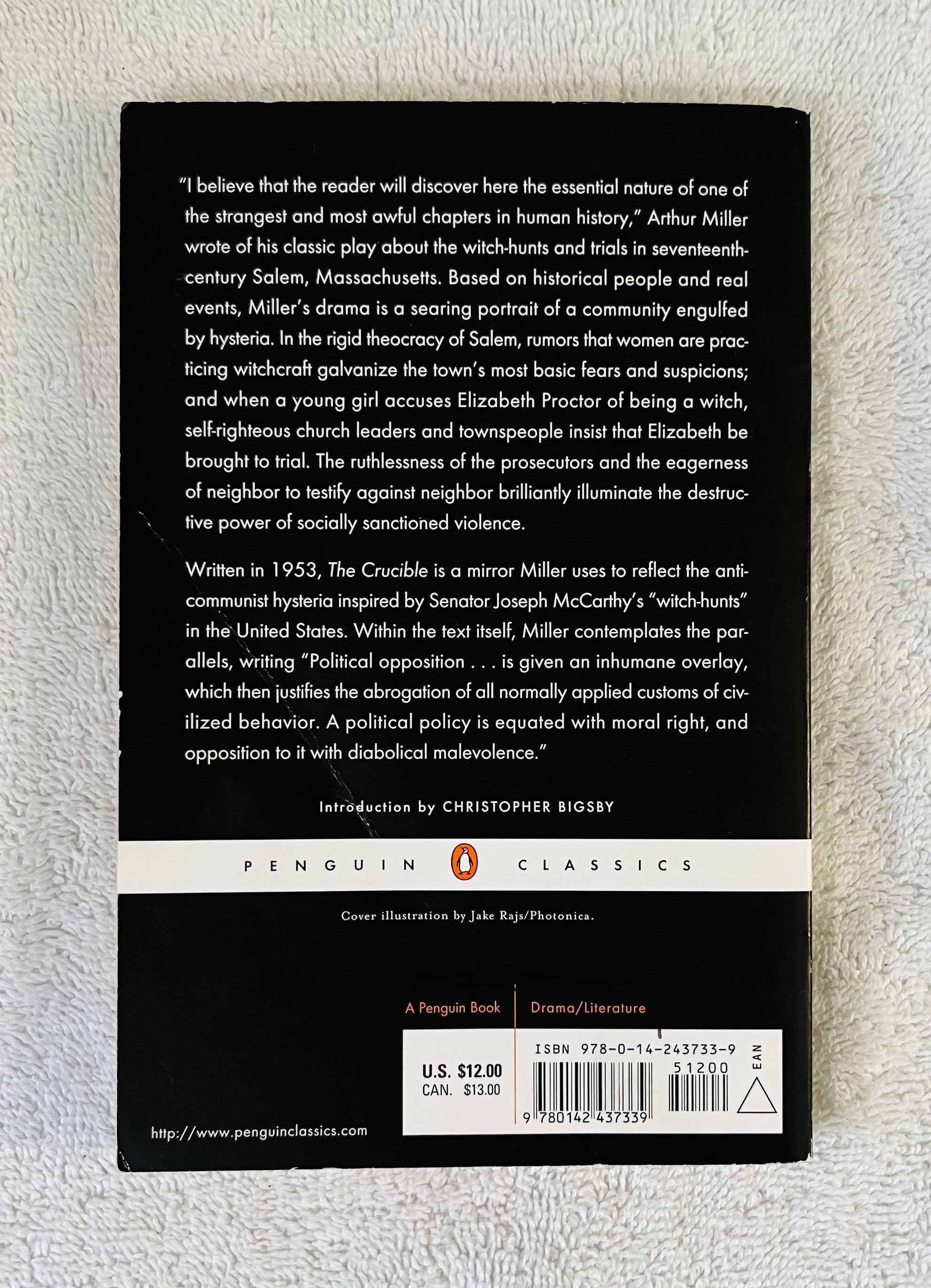 Penguin Book Back Covers