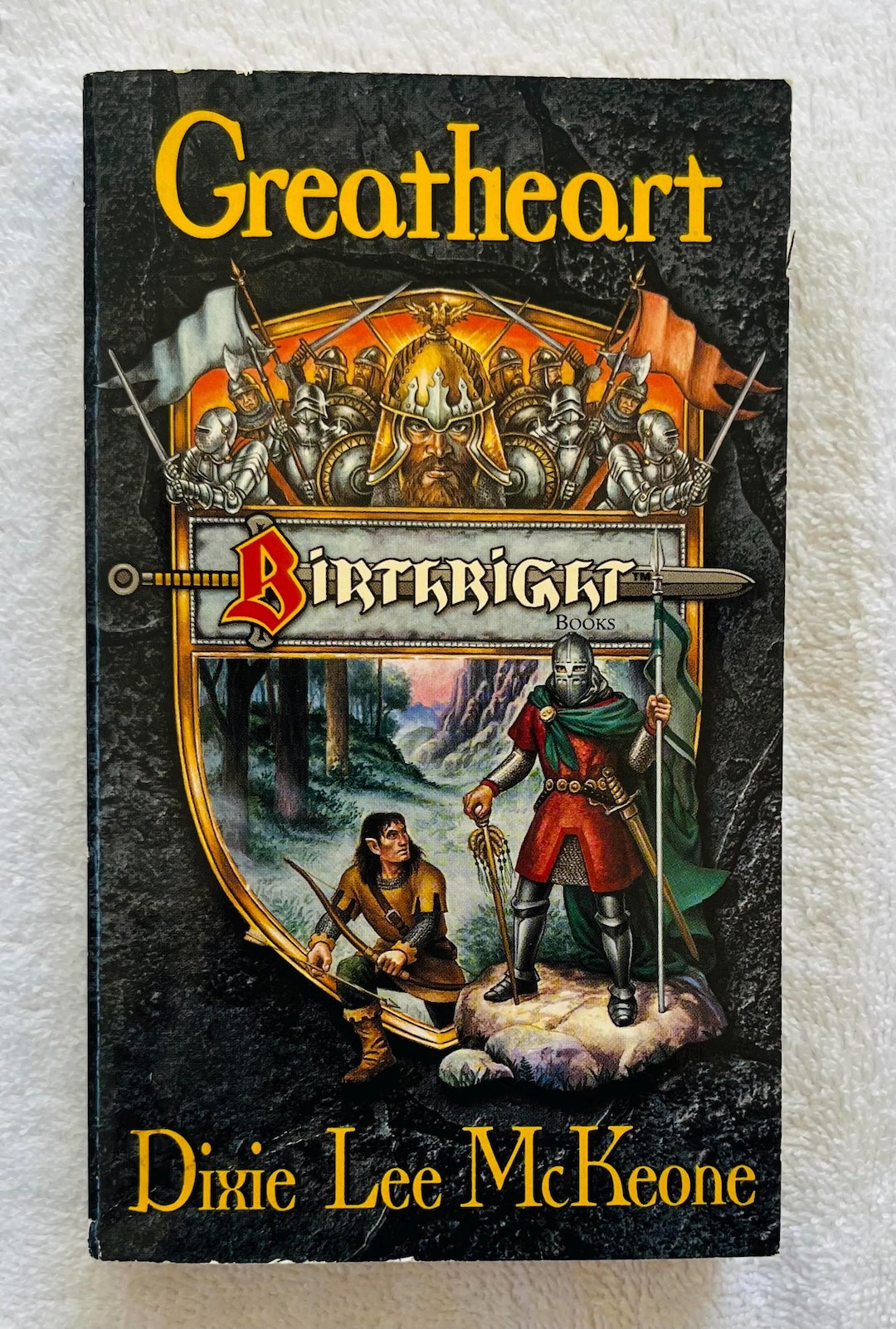 DIXIE LEE MCKEONE Greatheart 1996 Tsr First Printing Fantasy Paperback ...