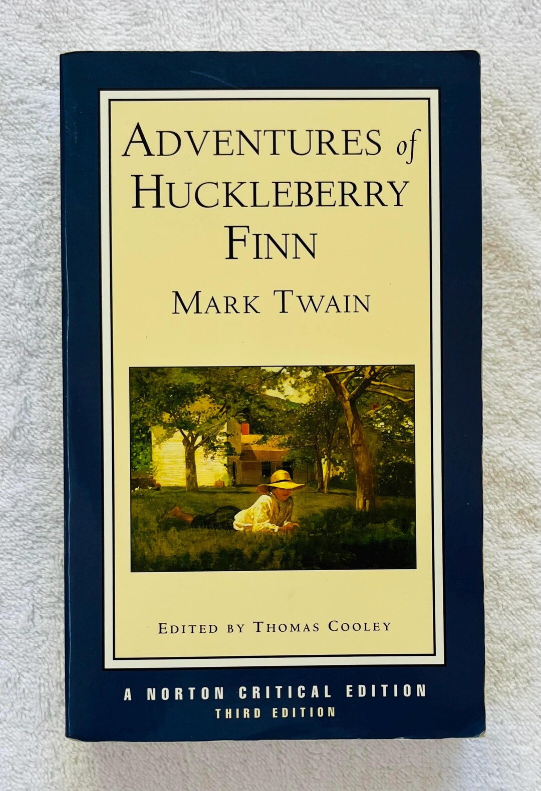 MARK TWAIN - the Adventures of Huckleberry Finn - 1998 Norton Critical ...