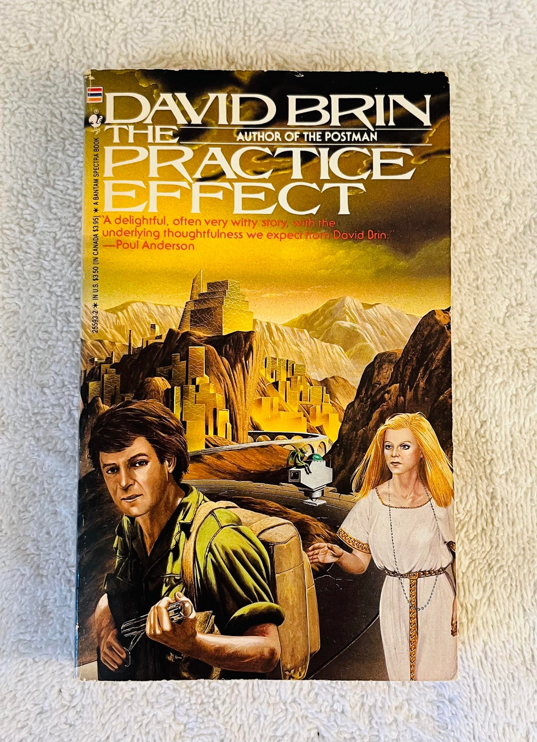 DAVID BRIN the Practice Effect 1985 Bantam Science Fiction - Etsy