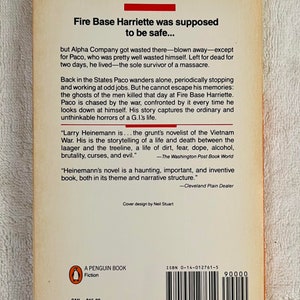 LARRY HEINEMANN - Paco's Story - 1989 Penguin Soft Cover Vietnam War ...