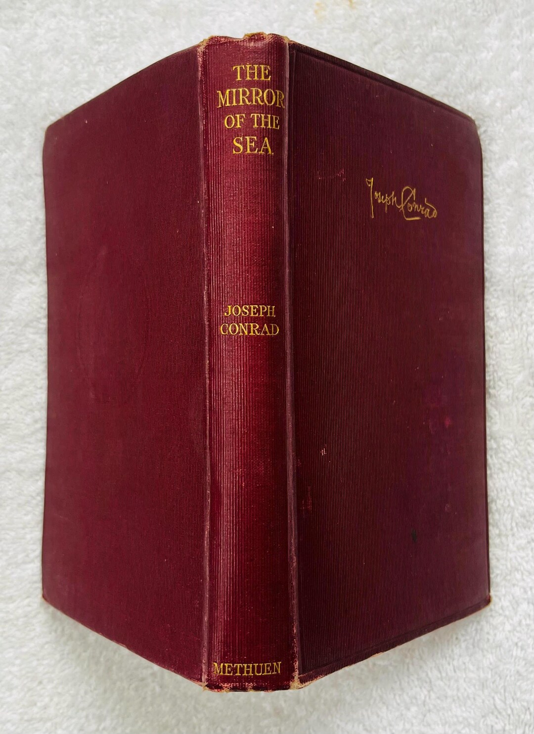 JOSEPH CONRAD - the Mirror of the Sea - Vintage 1924 Hardcover - Etsy