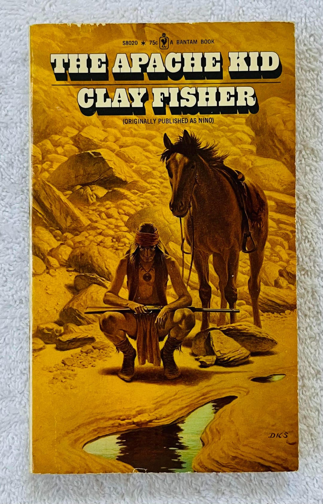 CLAY FISHER - the Apache Kid - 1973 Bantam Paperback Western - Etsy