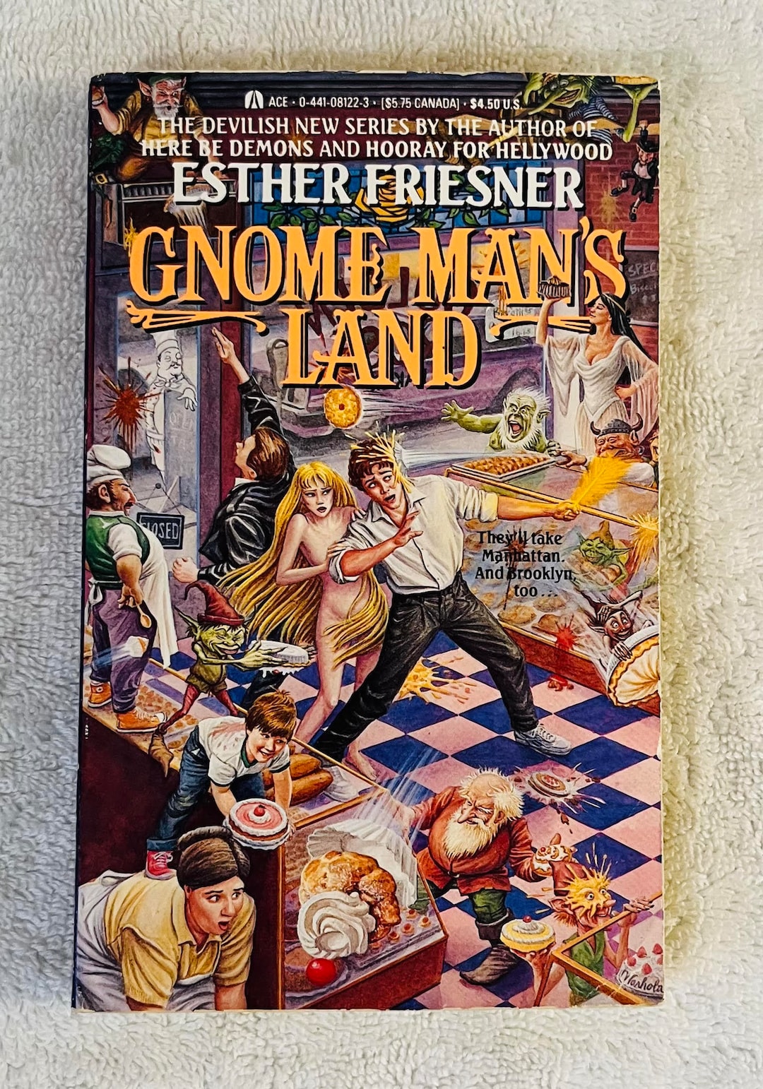 ESTHER FRIESNER - Gnome Man's Land - 1991 Ace Paperback First Printing ...