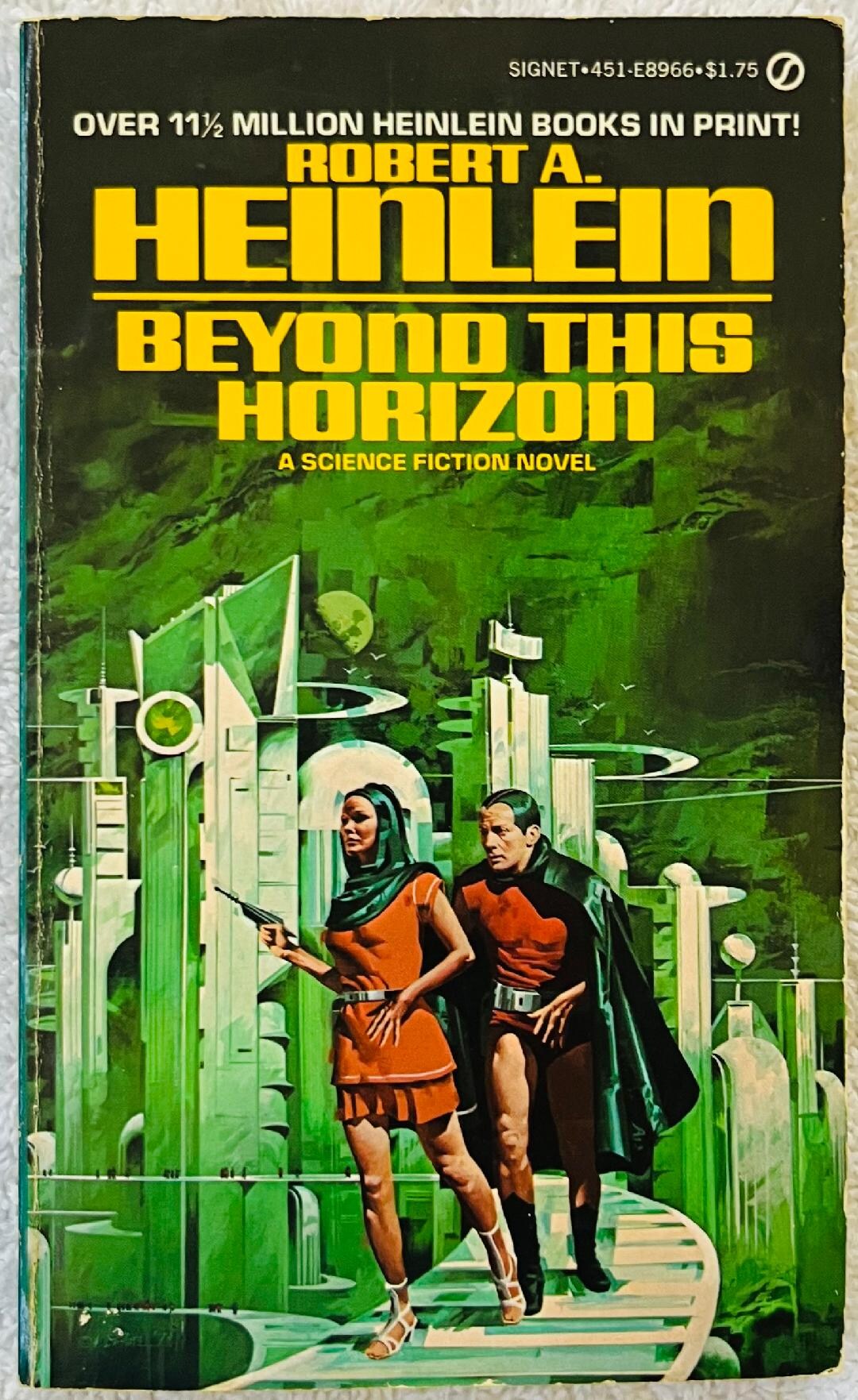 ROBERT A. HEINLEIN - Beyond This Horizon - Vintage Signet Paperback ...