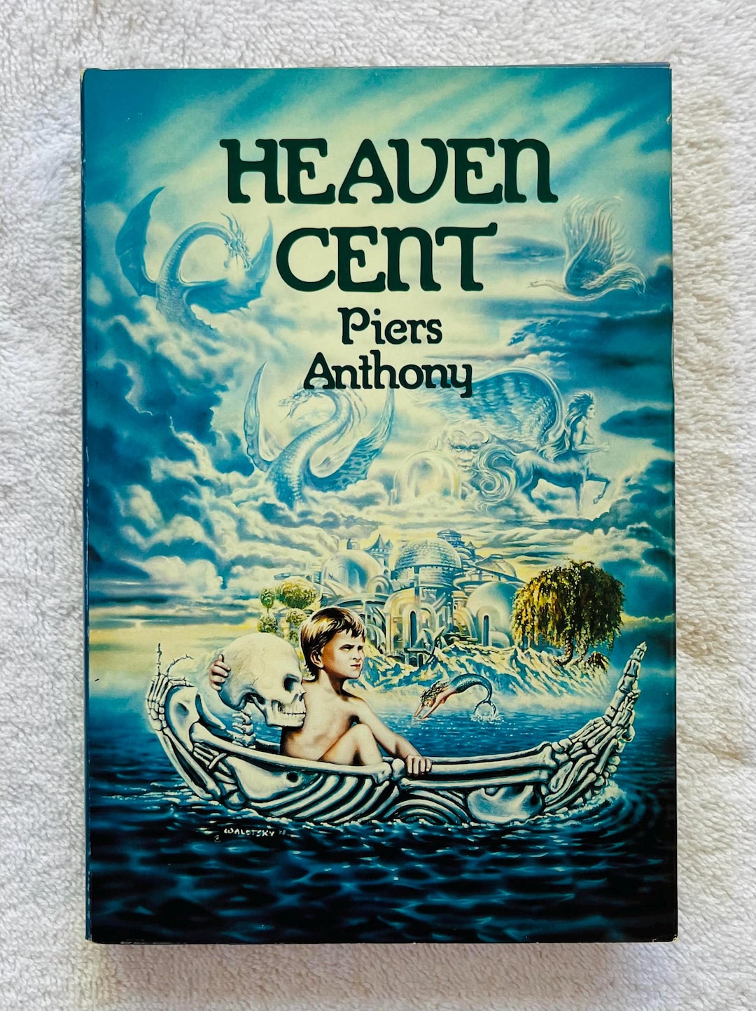 PIERS ANTHONY - Heaven Cent - 1988 Hardcover in Dj - Xanth Novel - Etsy