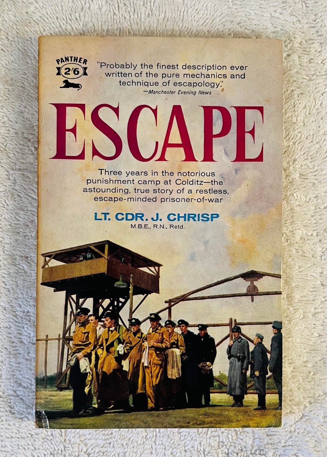 Lt. Cmdr. J. CHRISP Escape 1960 UK Paperback World War 2 POW Escapes - Etsy