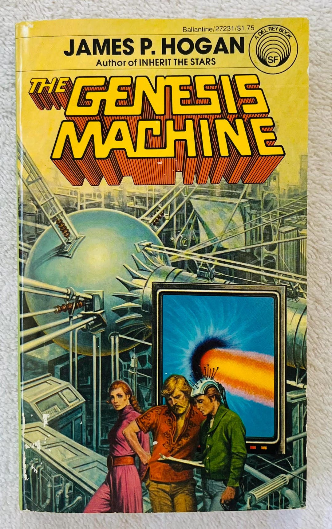 JAMES P. HOGAN - the Genesis Machine - 1978 First Edition Paperback - Etsy