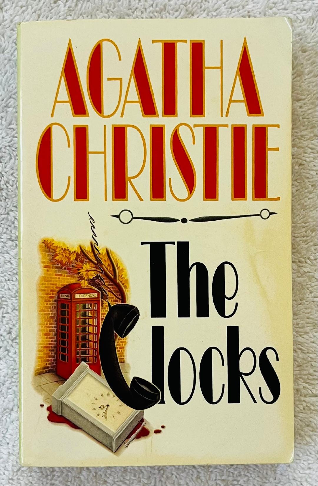 AGATHA CHRISTIE - the Clocks - 1991 Harper Paperback - Etsy