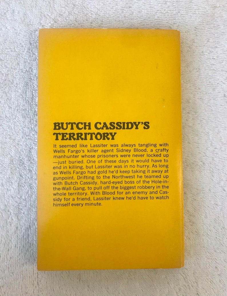 JACK SLADE Lassiter Bandido 1972 Belmont Paperback Western - Etsy