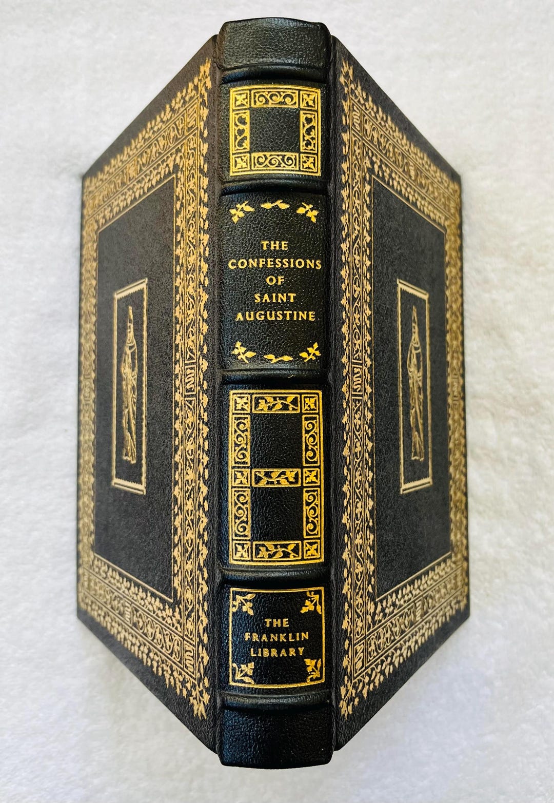 FRANKLIN LIBRARY LEATHER - the Confessions of Saint Augustine - 1976 ...