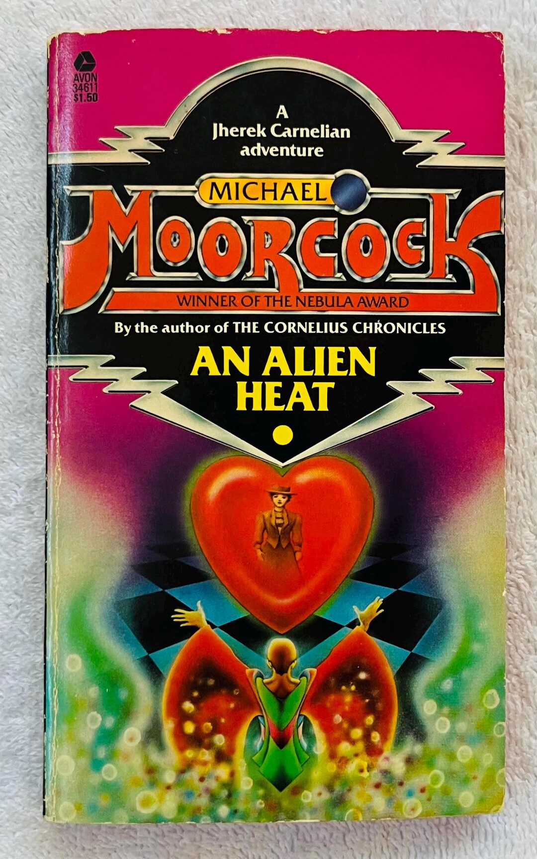 MICHAEL MOORCOCK - an Alien Heat - 1977 First Printing Avon Paperback ...