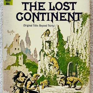 Edgar Rice Burroughs - the Lost Continent - Ace SF Classic - 1965 ...