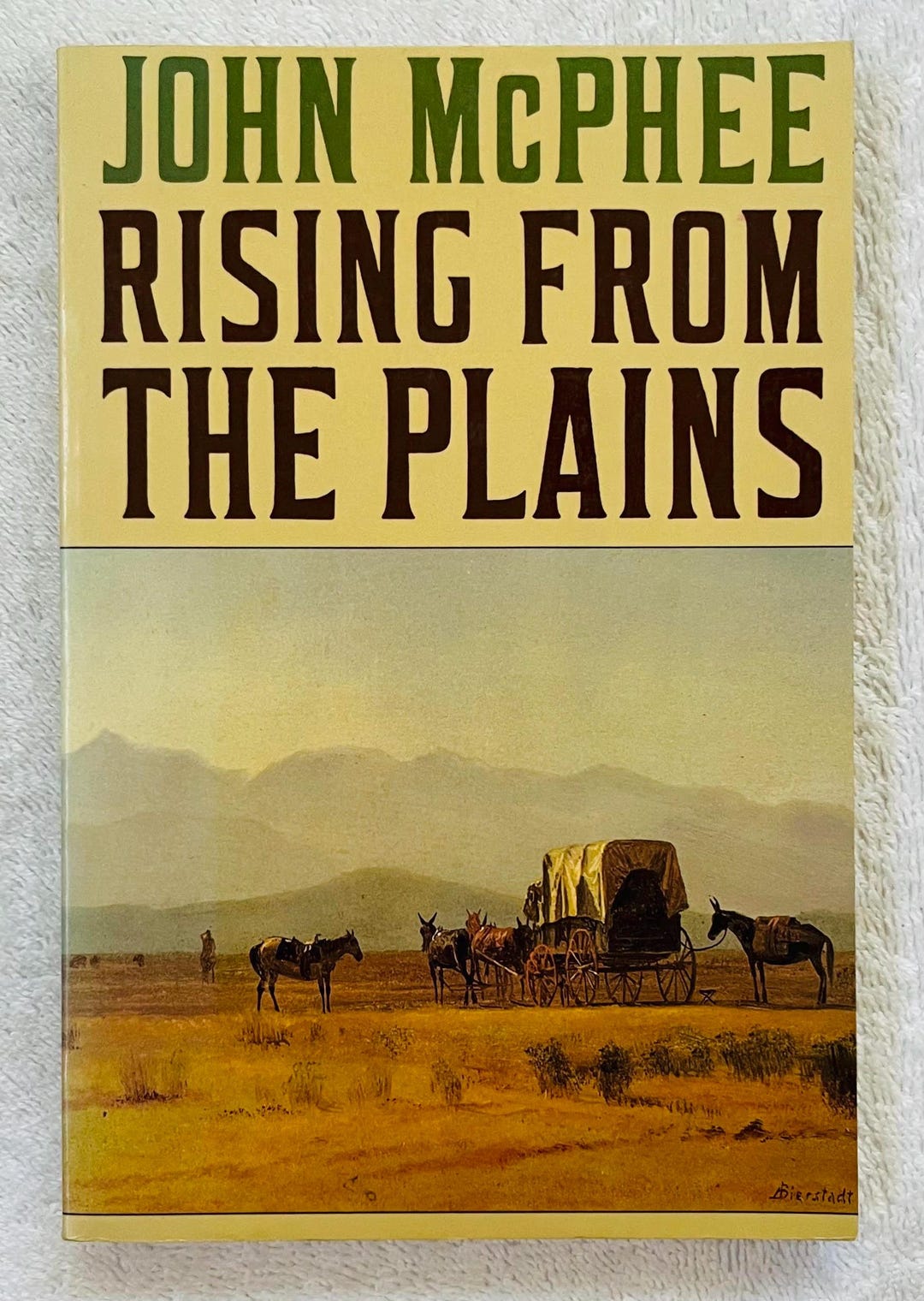 JOHN Mcphee - Rising From the Plains - 1990 Soft Cover Edition - Etsy