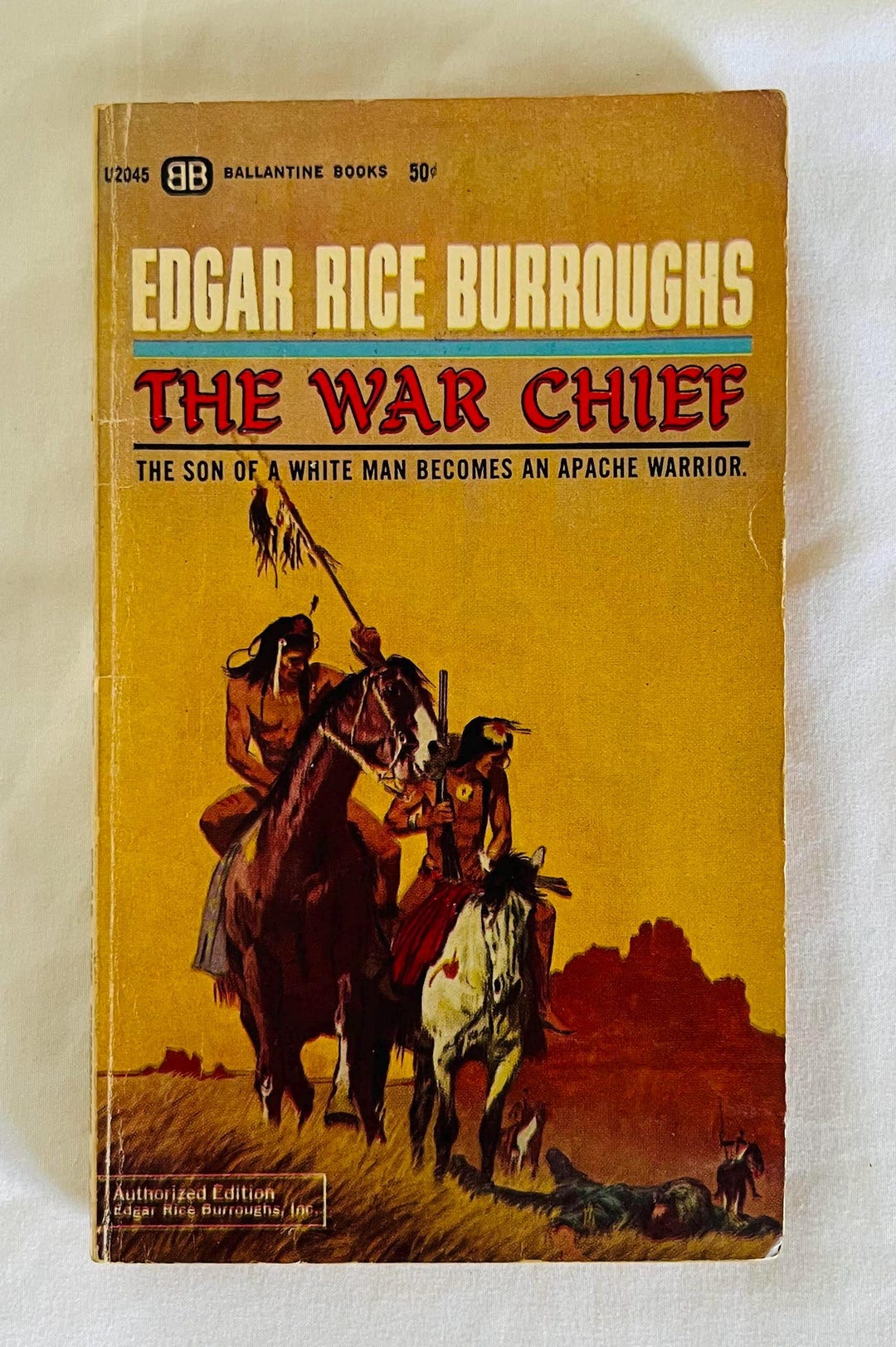 EDGAR RICE BURROUGHS - the War Chief - 1964 Authorized Edition First ...