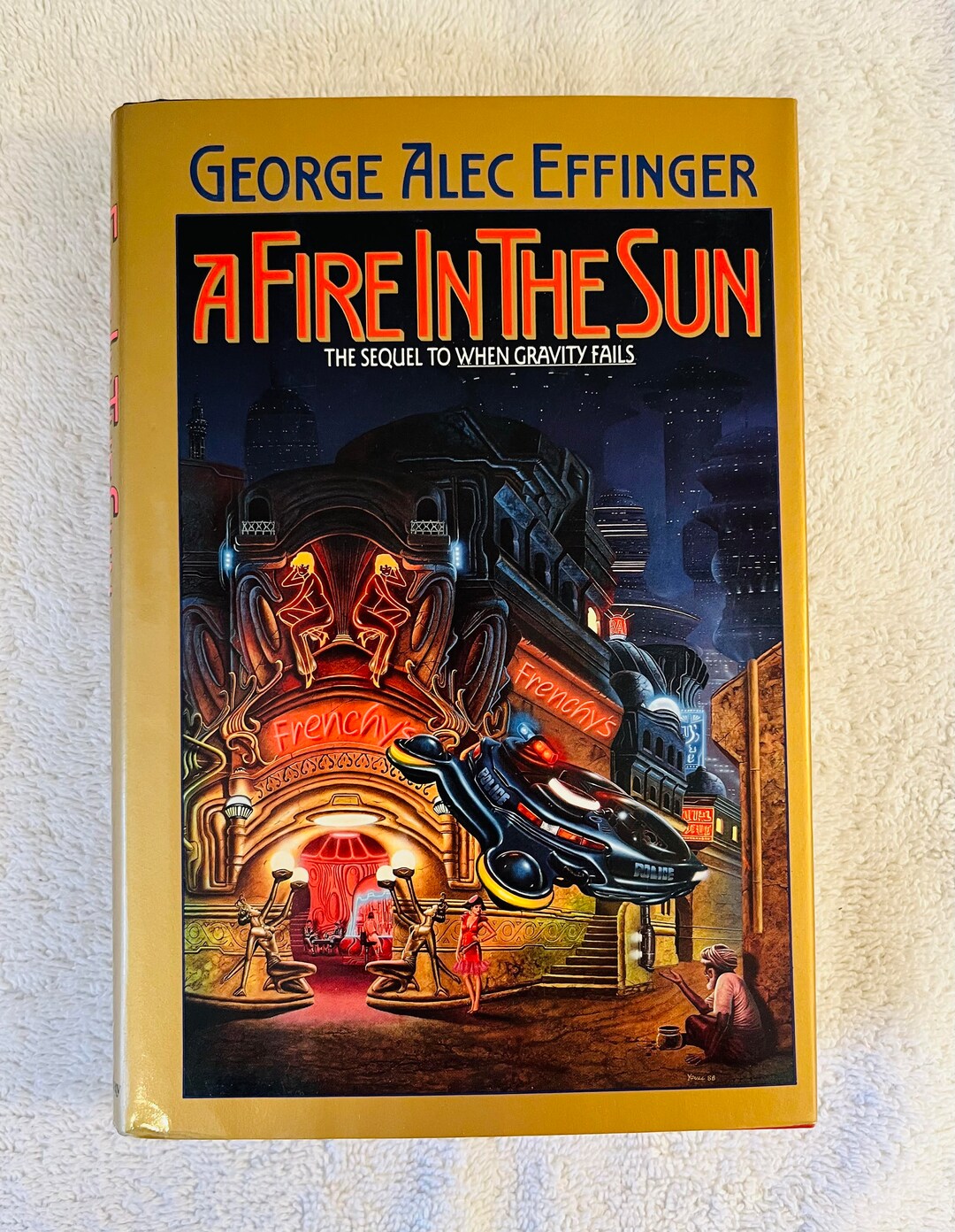 GEORGE ALEC EFFINGER A Fire in the Sun 1989 First Edition - Etsy