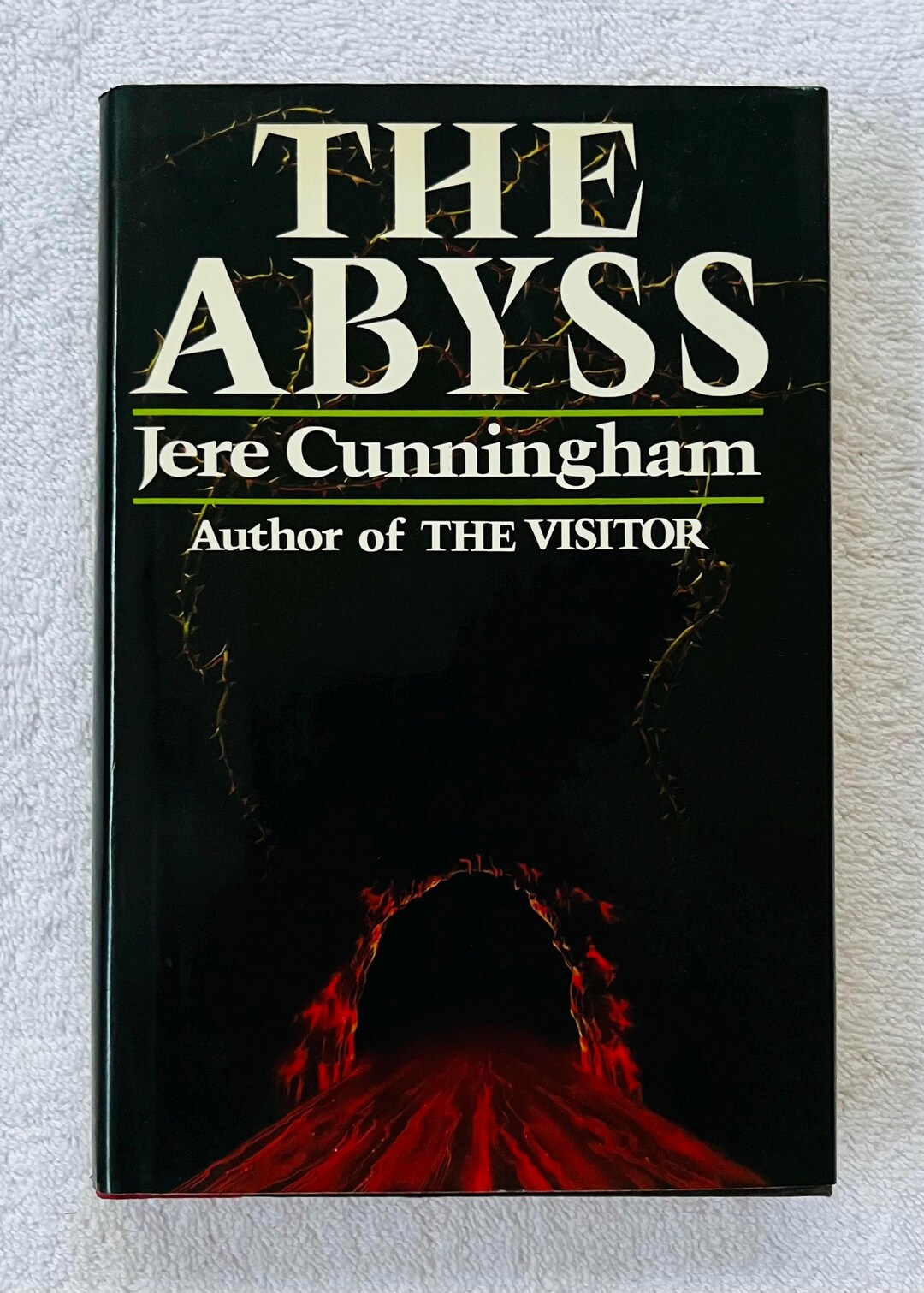 JERE CUNNINGHAM - the Abyss - 1981 First Printing Hardcover in Dj ...