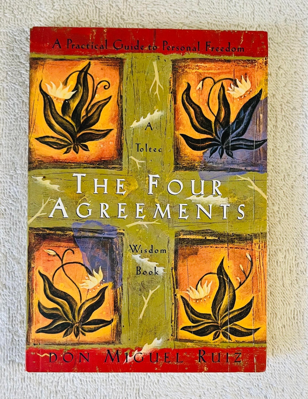 The FOUR AGREEMENTS Don Miguel Ruiz A Toltec Wisdom Book - Etsy