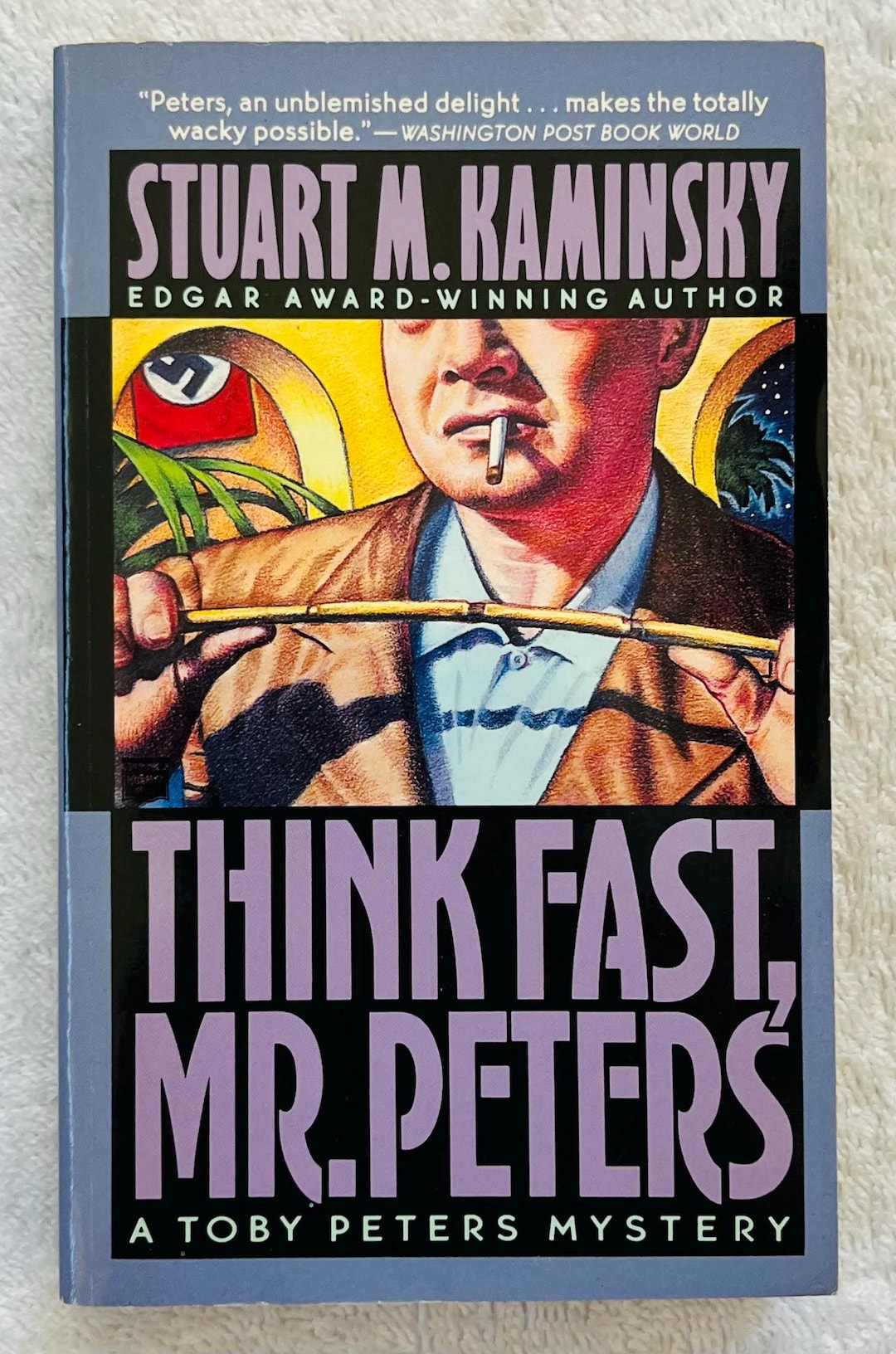 STUART M. KAMINSKY - Think Fast, Mr. Peters - 1996 Paperback Mystery - Etsy