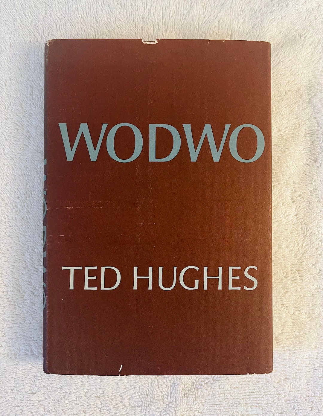 TED HUGHES Wodwo 1967 Hardcover Poetry in Dj First US - Etsy