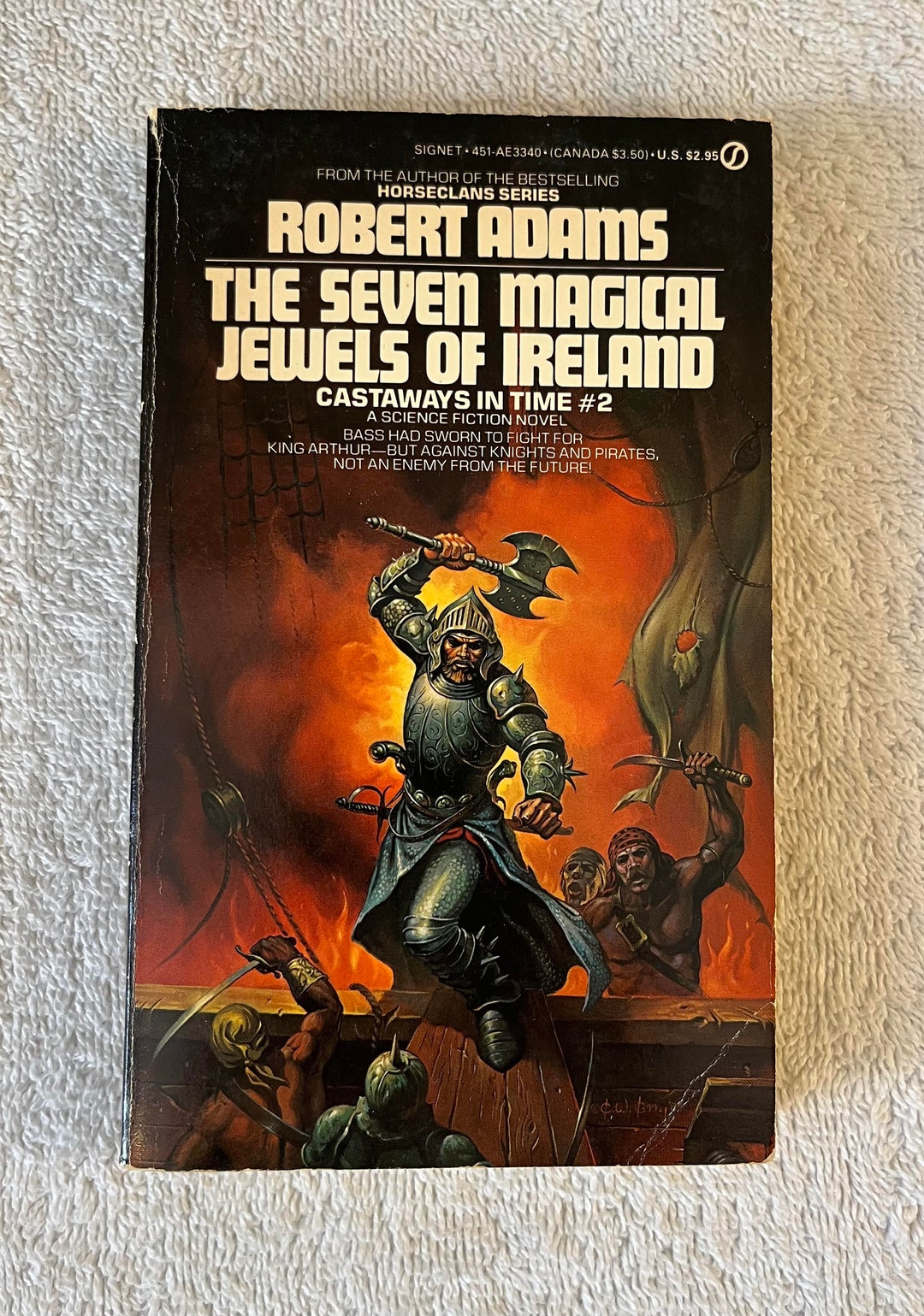 ROBERT ADAMS the Seven Magical Jewels of Ireland 1985 First Printing ...