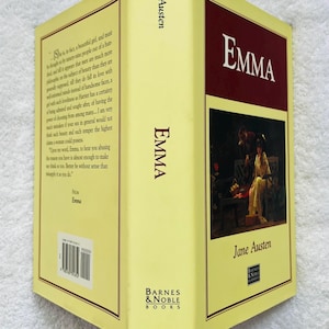 JANE AUSTEN - Emma - 1996 Barnes & Noble Hardcover in Dj - Etsy