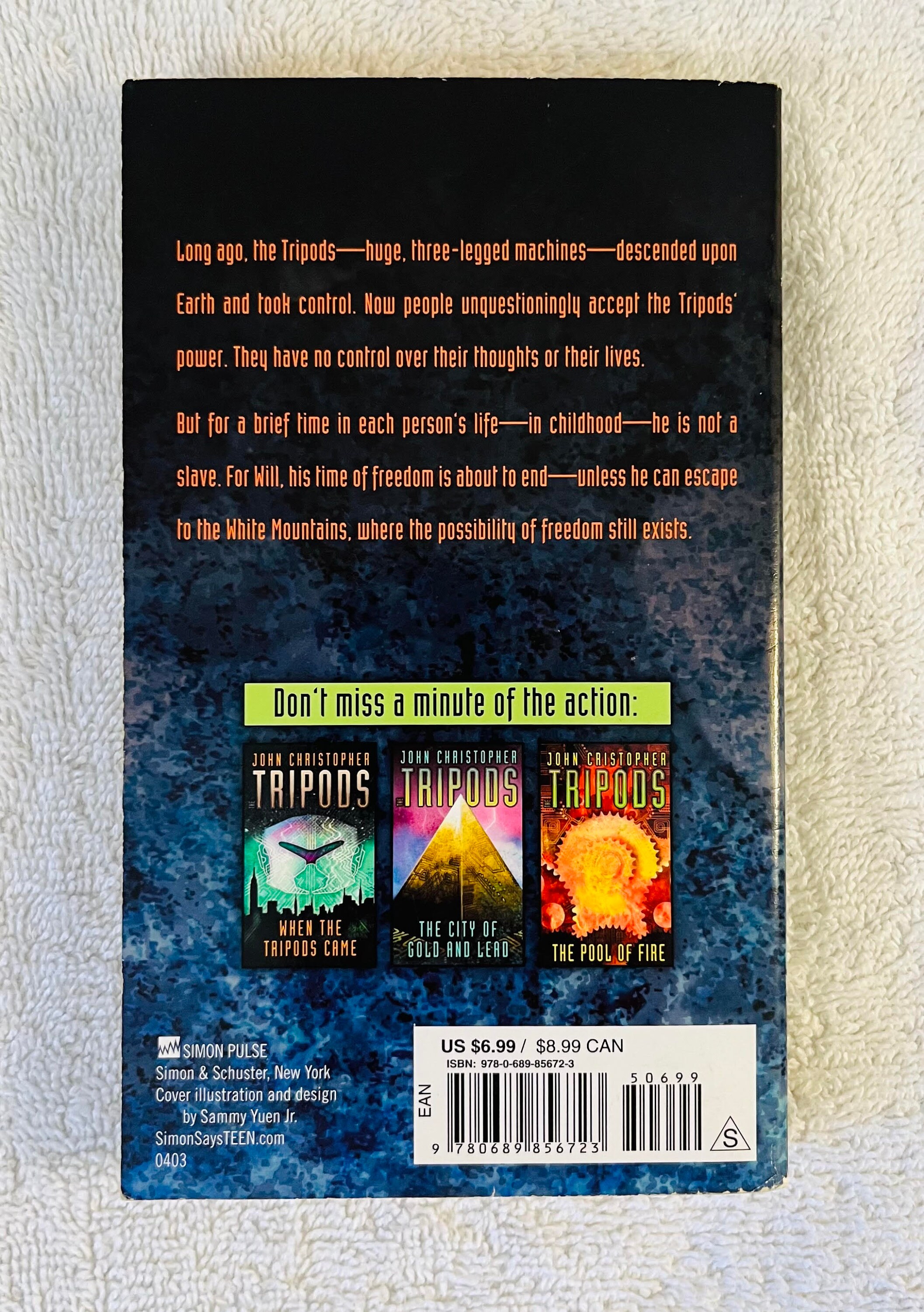 JOHN CHRISTOPHER - Tripods: the White Mountains - Paperback SF - Etsy