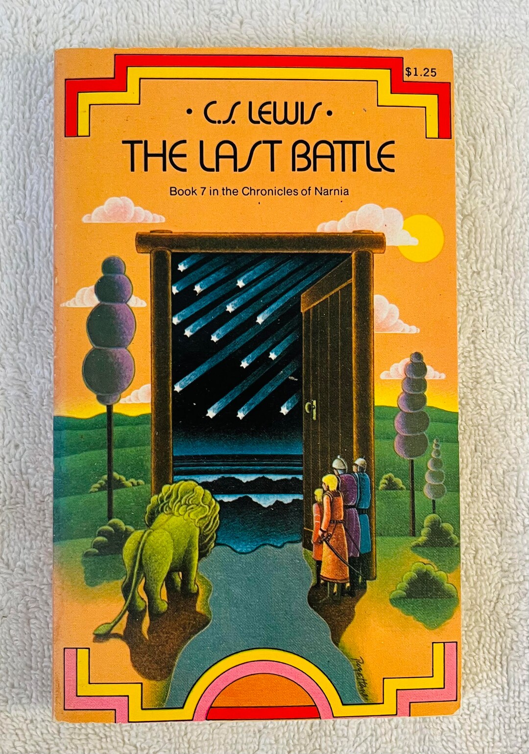C. S. LEWIS - the Last Battle - 1976 Collier Paperback - Narnia - Etsy