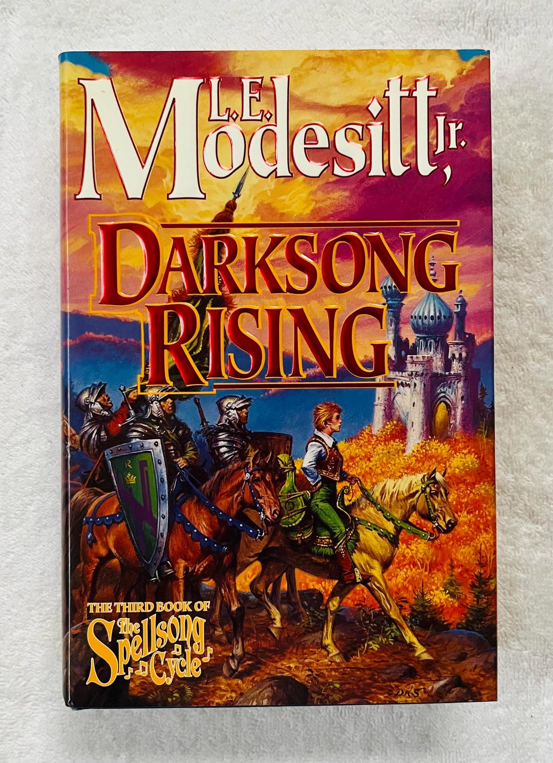 L. E. MODESITT, Jr. - Darksong Rising - 1999 First Printing Hardcover ...