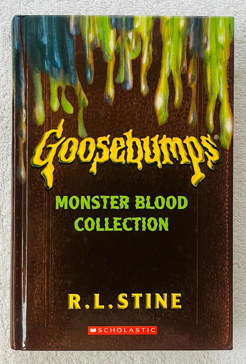 R. L. STINE - GOOSEBUMPS: Monster Collection - 2003 Hardcover 3 in 1 - Etsy