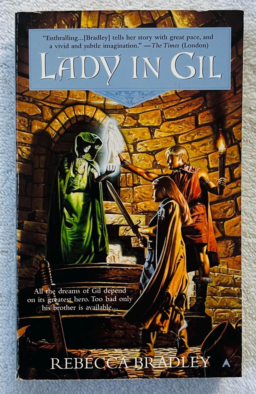 REBECCA BRADLEY - Lady in Gil - 2000 Ace Paperback Fantasy - Etsy