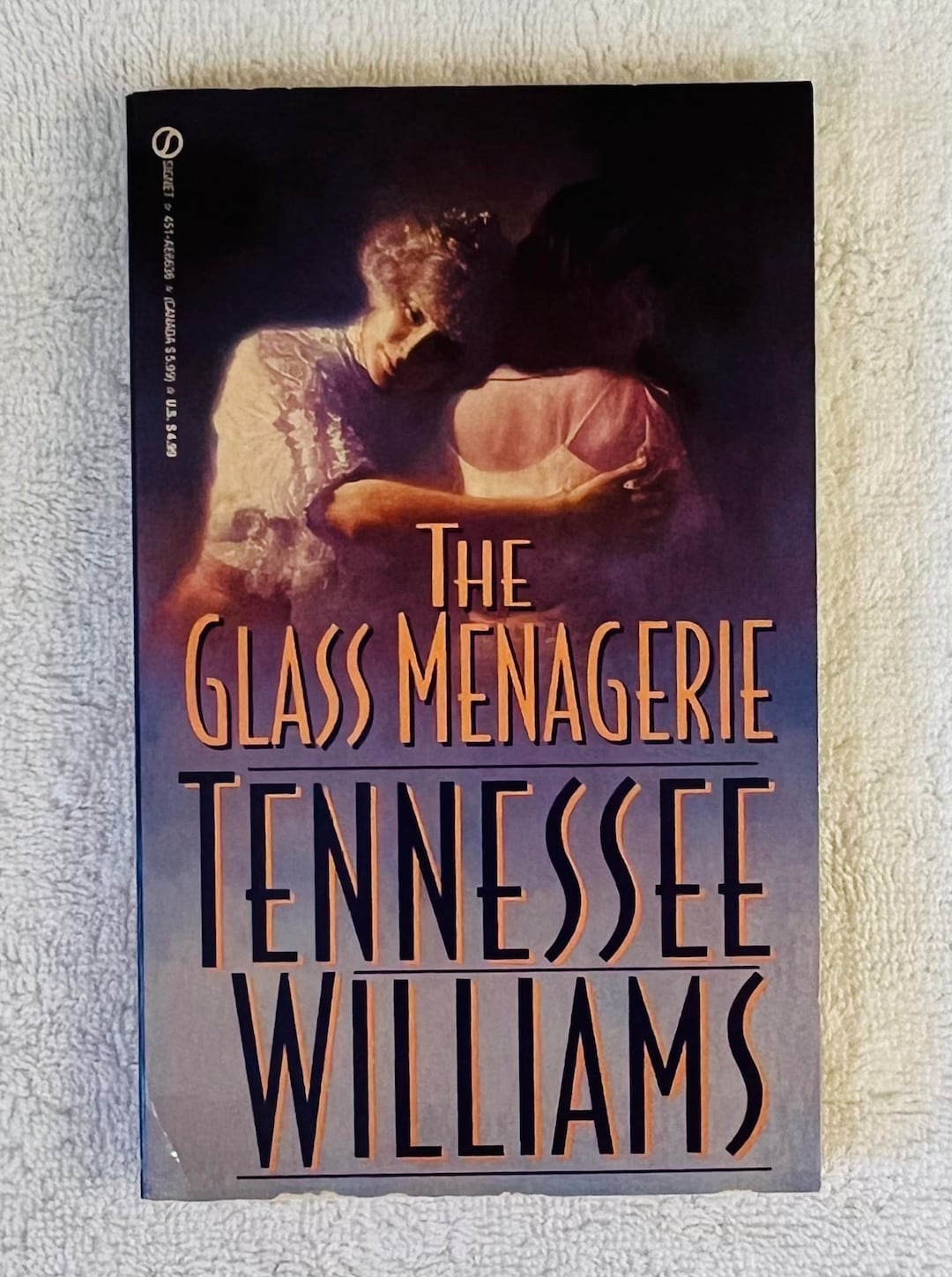 TENNESSEE WILLIAMS the Glass Menagerie 1987 Signet Paperback - Etsy