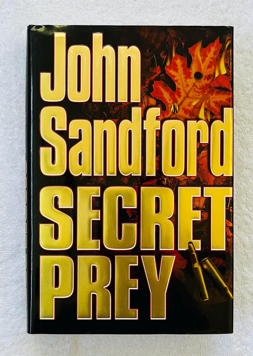 JOHN SANDFORD - Secret Prey - SIGNED 1998 First Printing Hardcover in ...