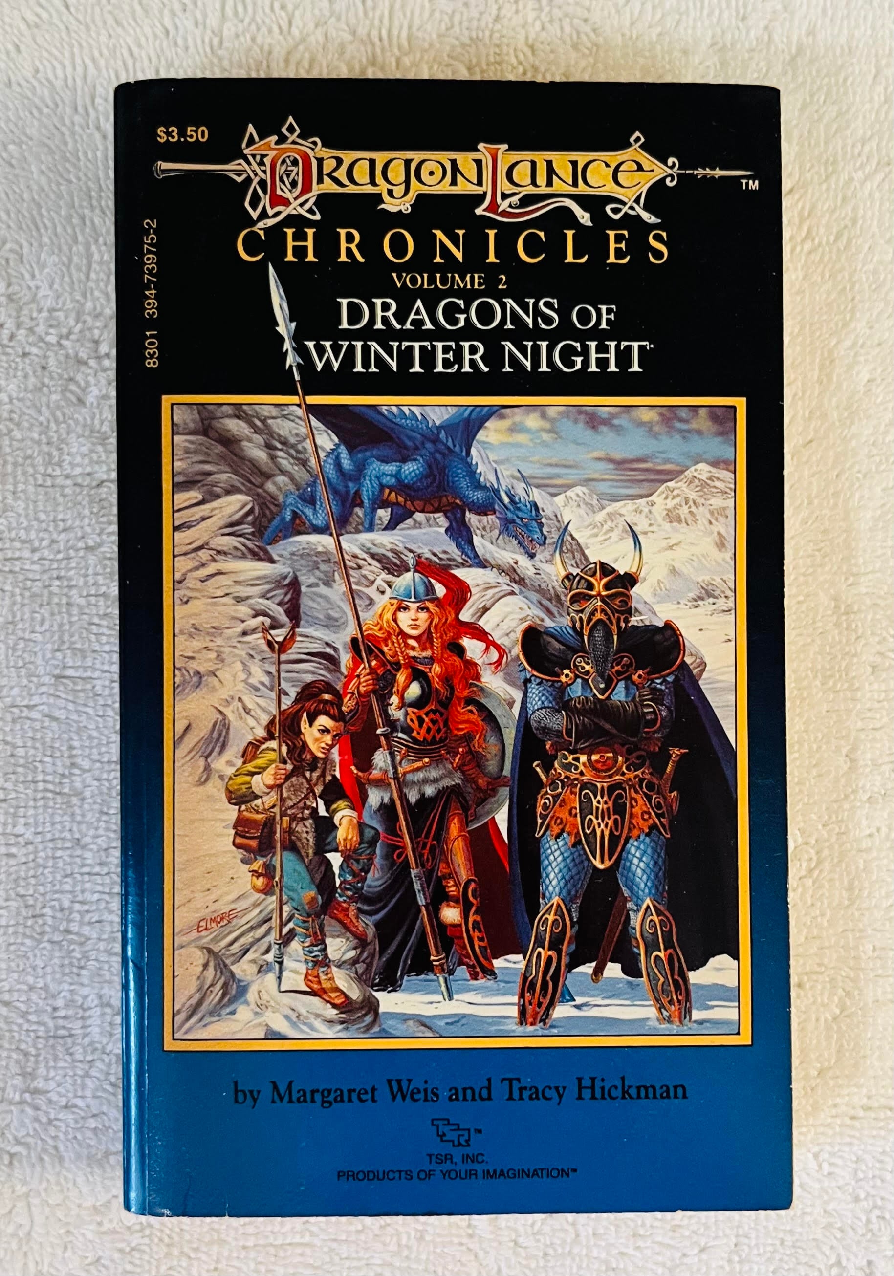 DRAGONLANCE: CHRONICLES Dragons of Winter Night by Weis and Hickman 1985 First Printing ...