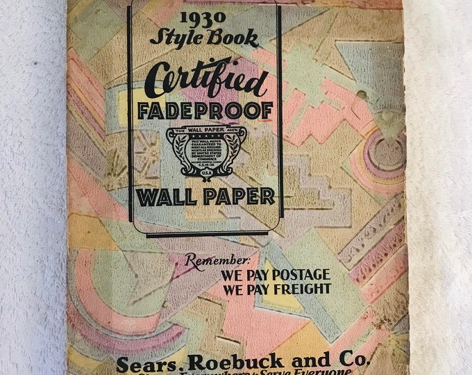 Sears Roebuck & Co. 1930 Style Book Certified Fireproof - Etsy