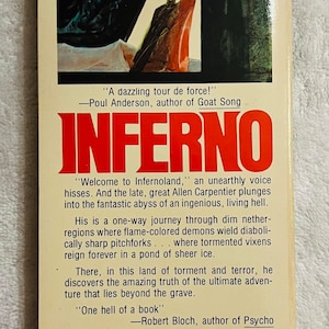 LARRY NIVEN & Jerry POURNELLE - Inferno - 1976 Paperback Sf - Etsy